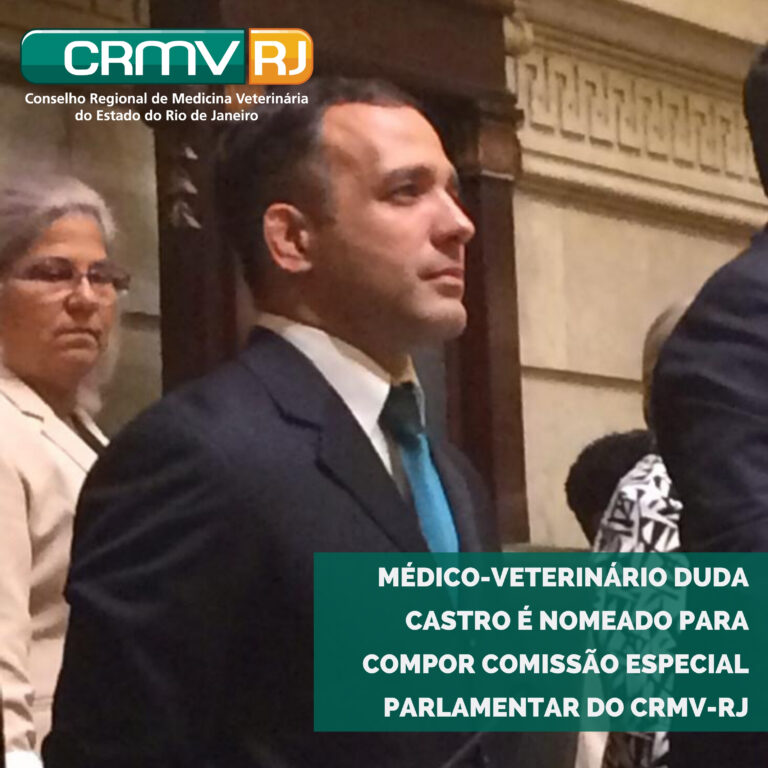 Médico-veterinário Duda Castro é nomeado para compor Comissão Especial ...
