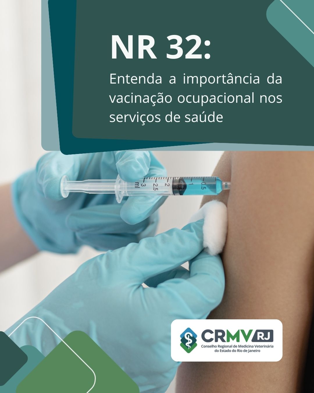 NR 32: Entenda a importância da vacinação ocupacional nos serviços de ...