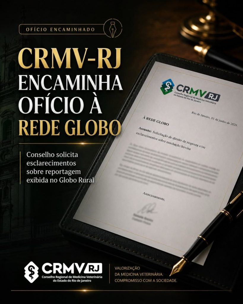 CRMV-RJ encaminha ofício à Rede Globo solicitando esclarecimentos sobre ...